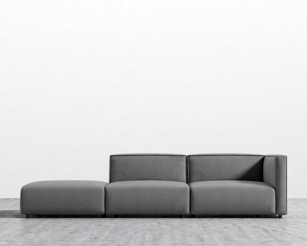 Arya Modular Sofa with Open End | Rove Concepts