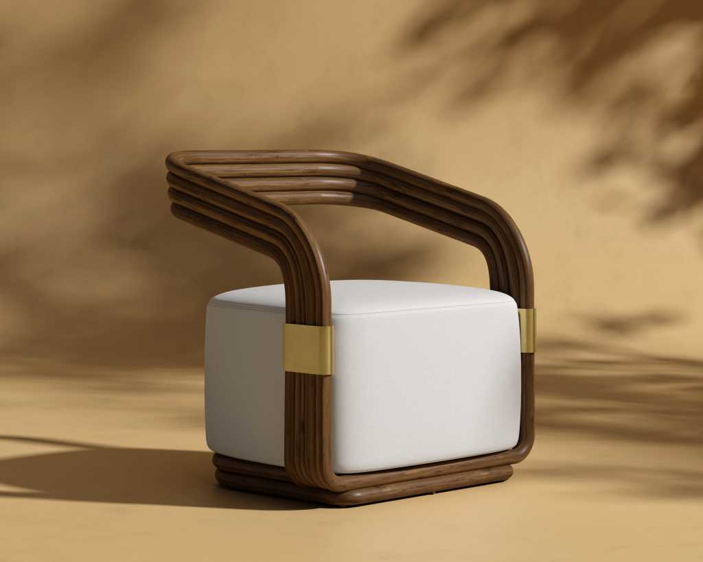 Curva Outdoor Lounge Chair | Rove Concepts