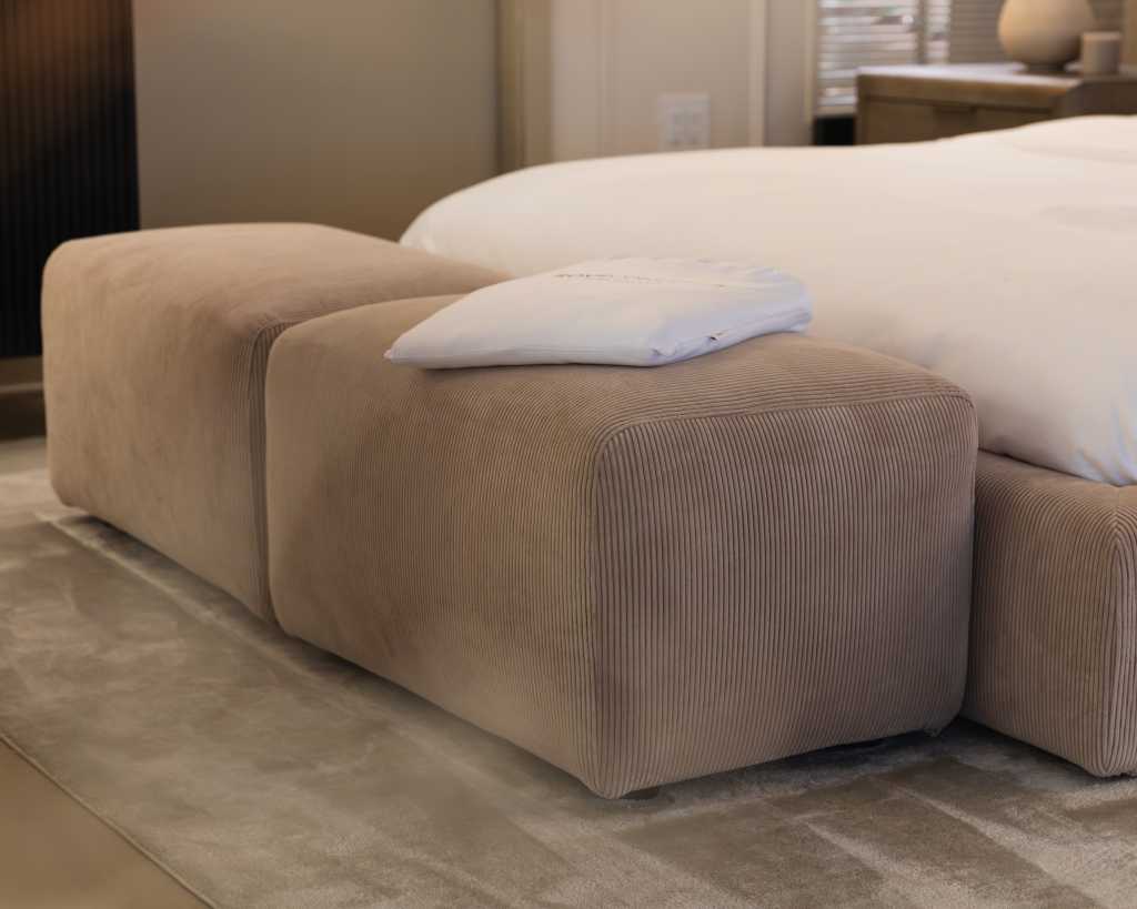 Kaye Bench | Modern Upholstered Bench | Bedroom Furniture Rove Concepts