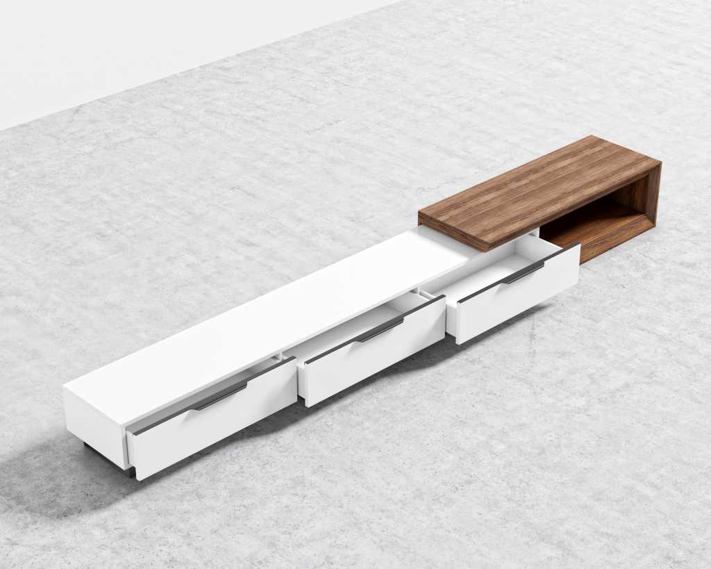 Winston Media Console | Mid Century Modern