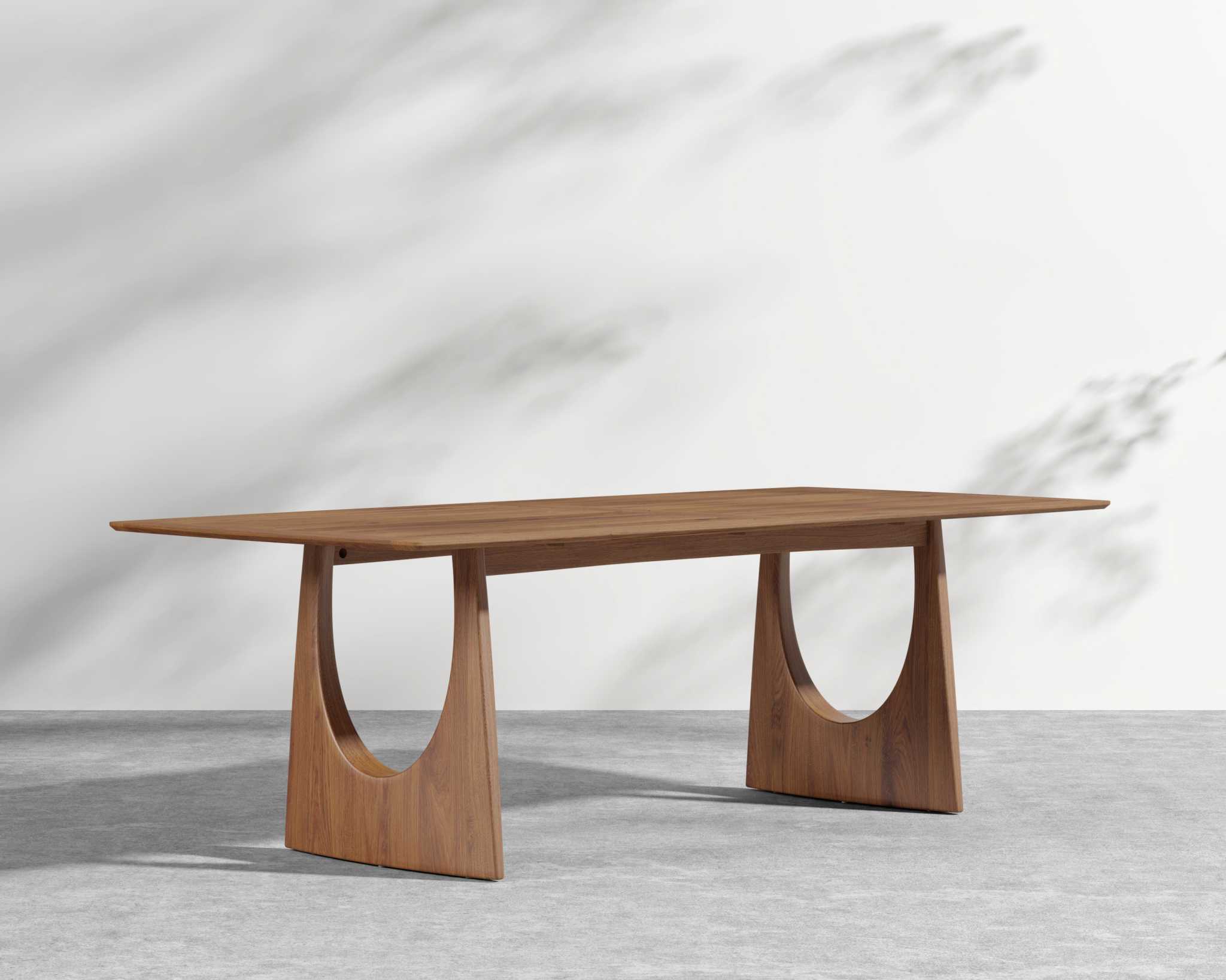 Modern Delve into the luxuriant charm of the Arco Outdoor Dining Table ...