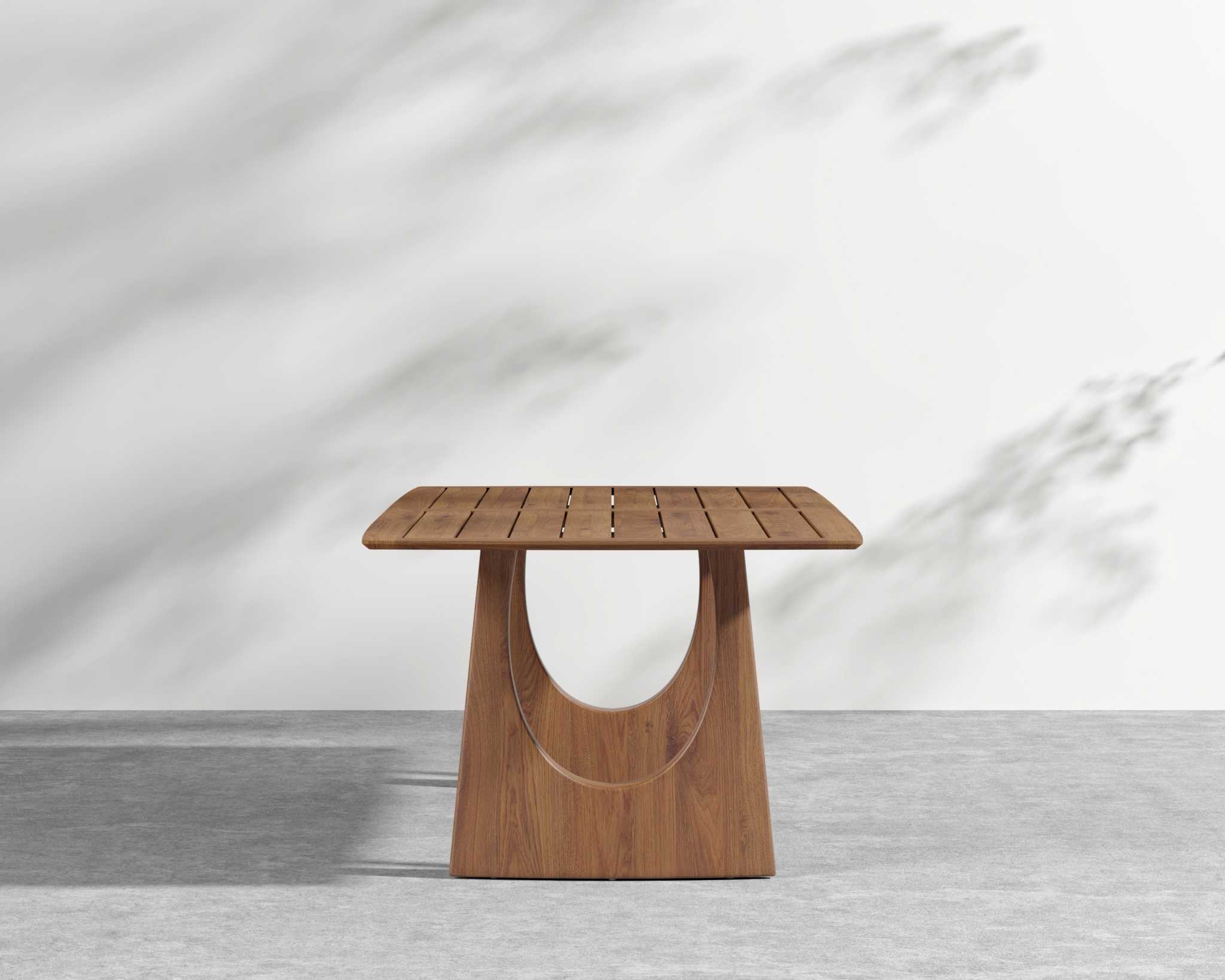 Modern Delve into the luxuriant charm of the Arco Outdoor Dining Table ...
