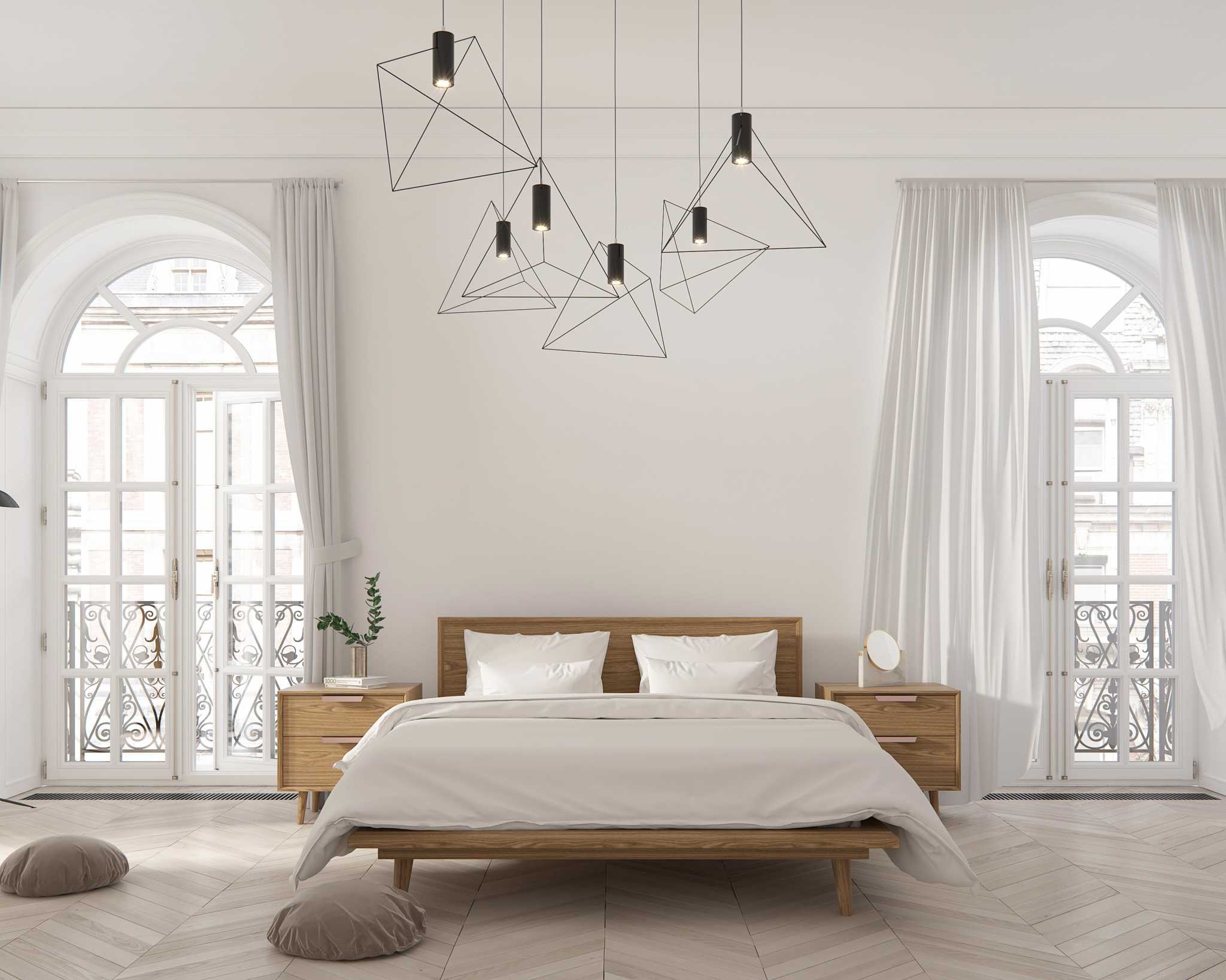 Asher Bed | Mid-Century Modern Bed | Rove Concepts