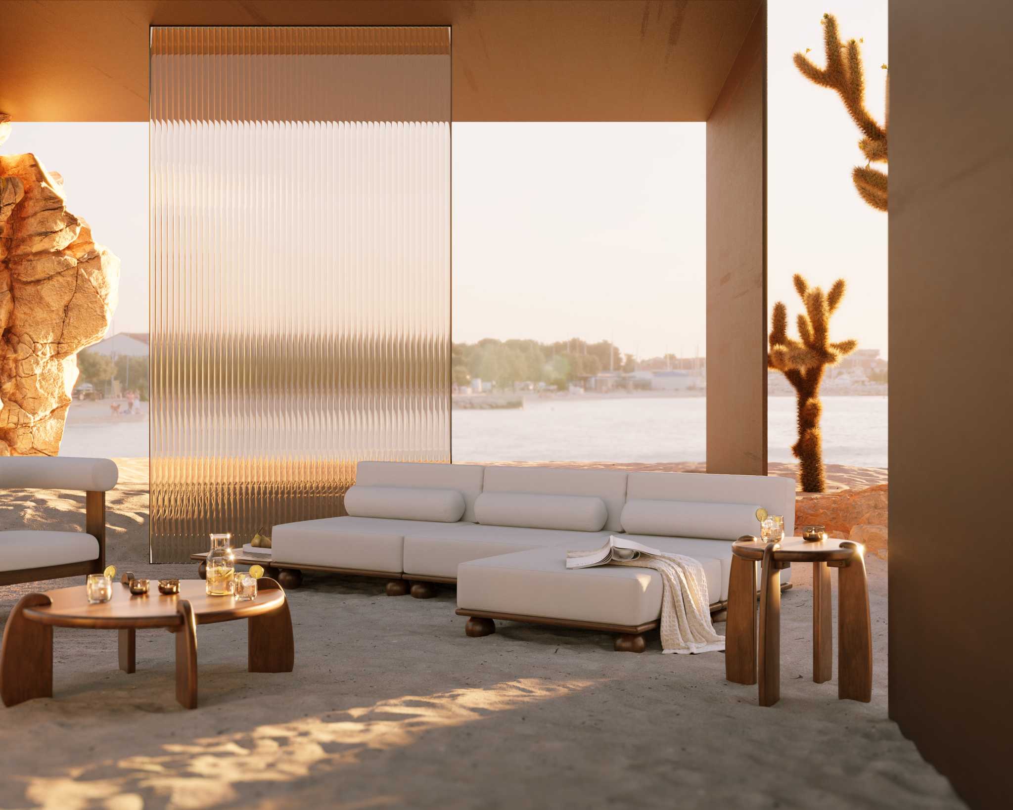 Bali Outdoor Armless | Rove Concepts