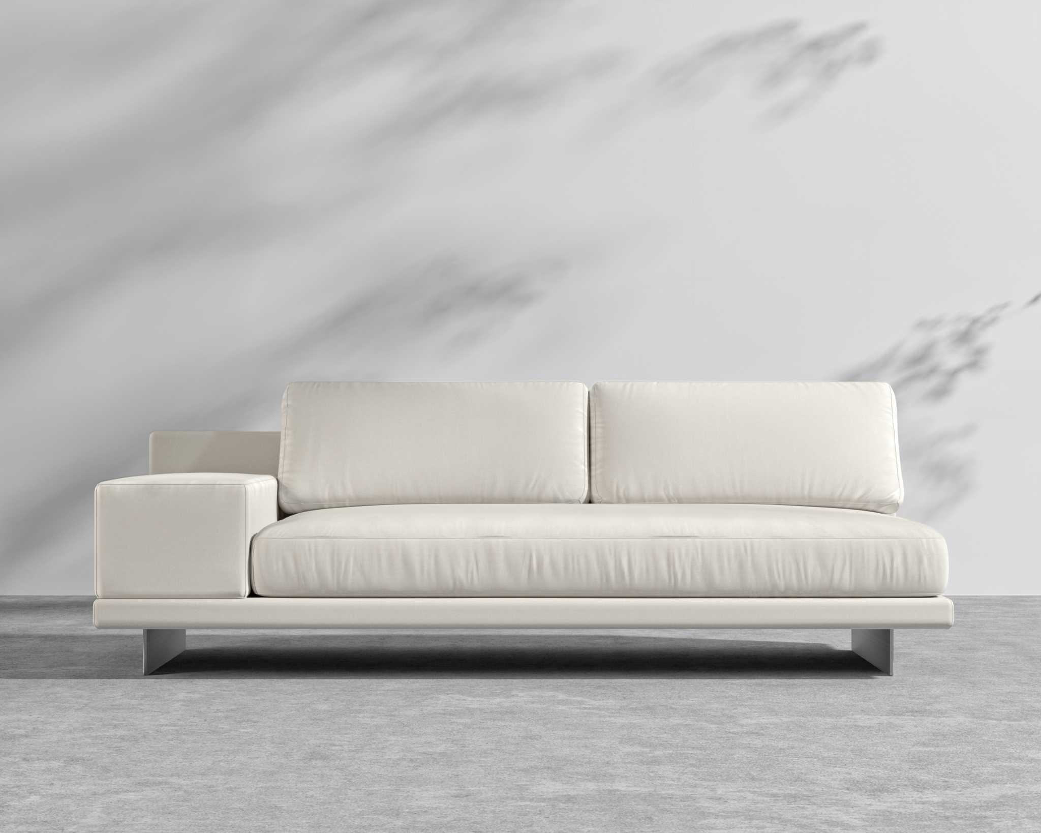 Dresden Outdoor Armless Sofa with Armrest | Rove Concepts