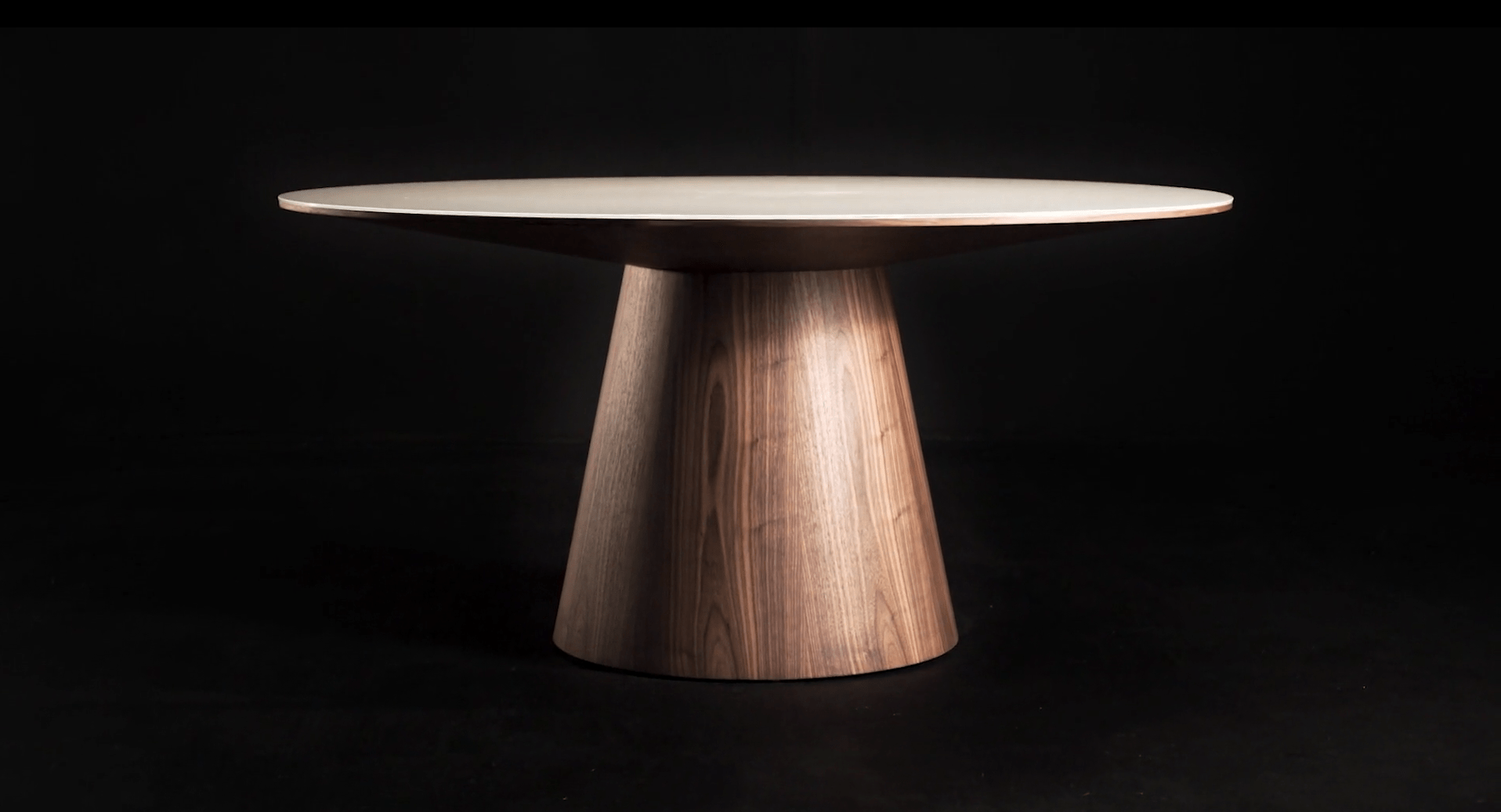 Winston Dining Table Round 48" | Mid Century Modern