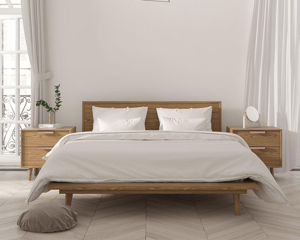 Asher Bed | Mid-Century Modern Bed | Rove Concepts