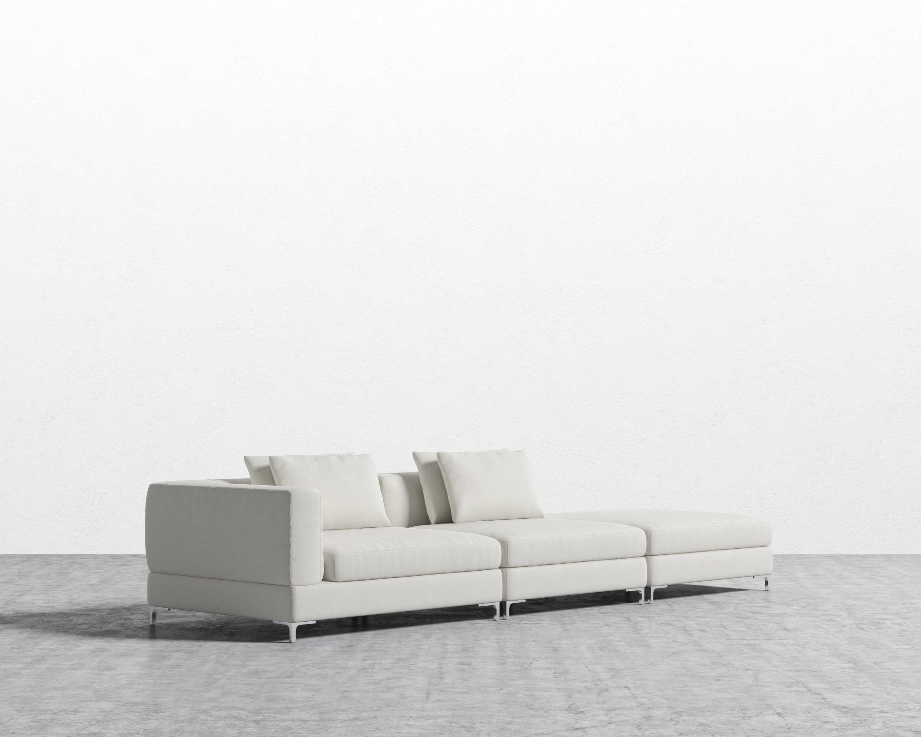 Antonio Open End Sofa - Low Back | Rove Concepts