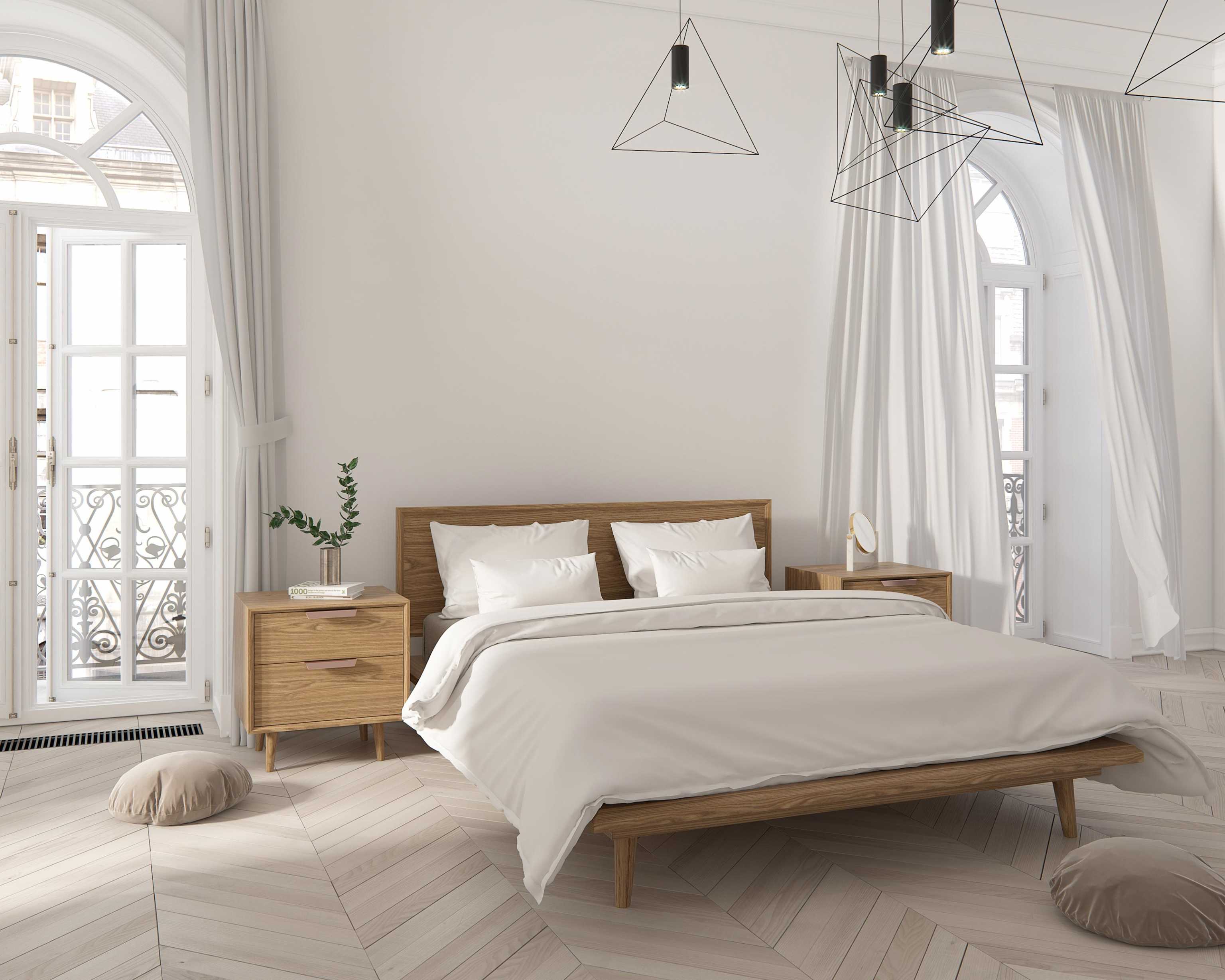 Asher Bed | Mid-Century Modern Bed | Rove Concepts
