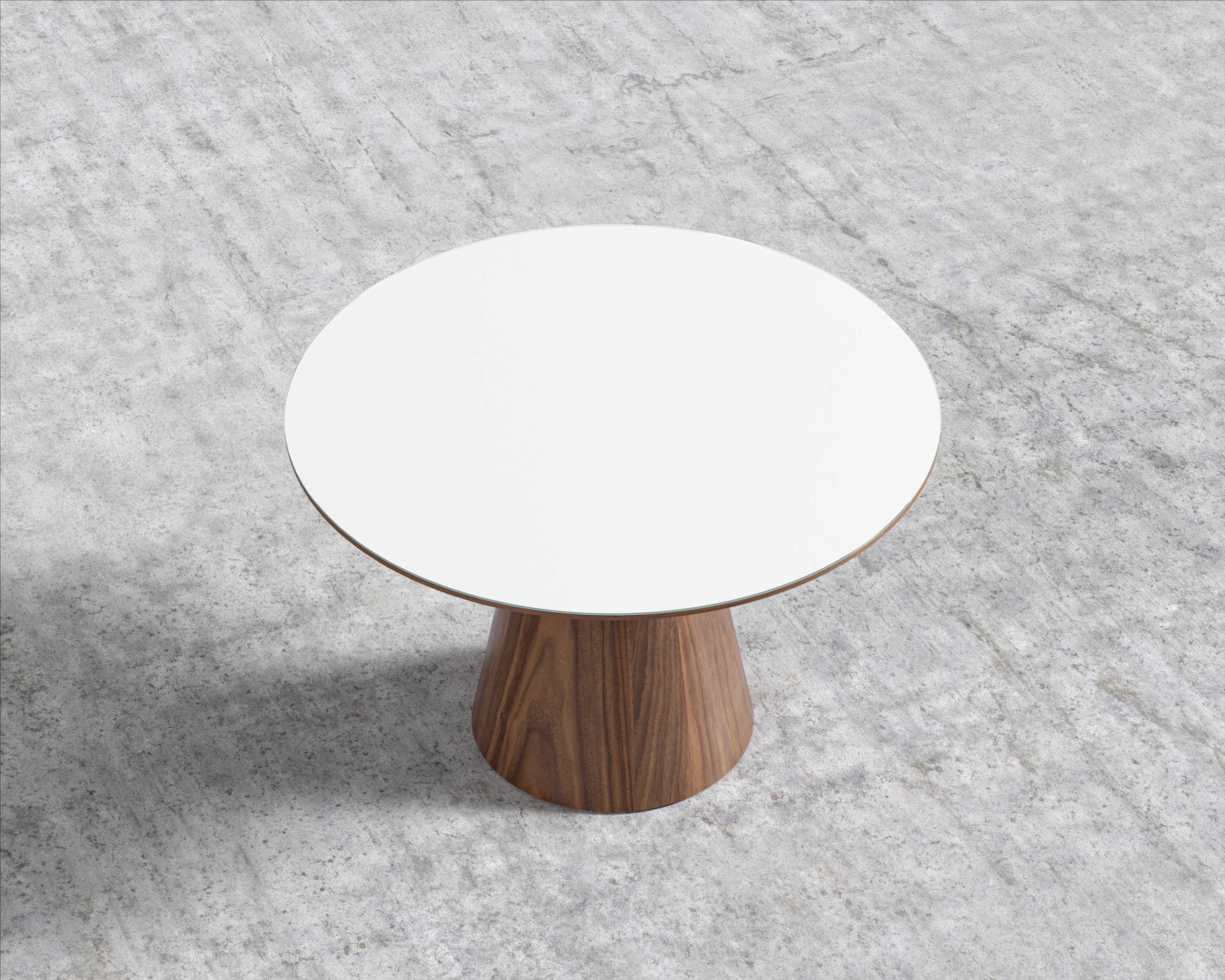Winston Dining Table Round 48" | Mid Century Modern