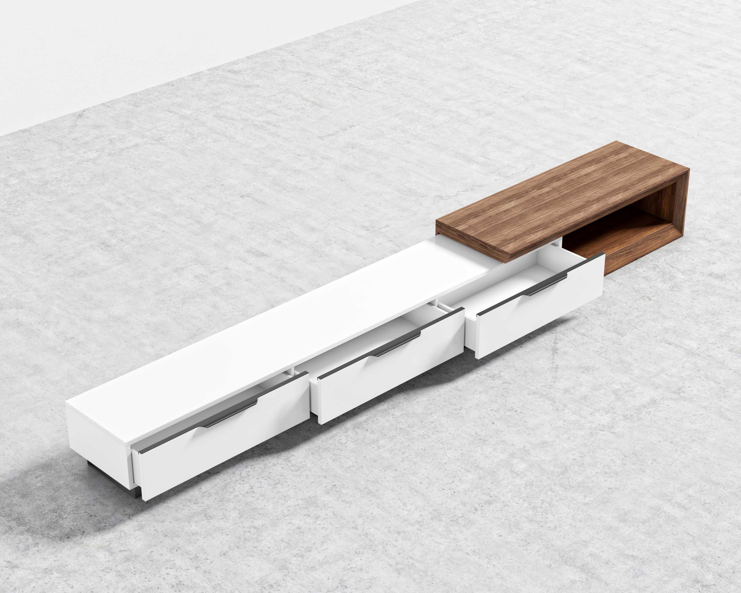 Winston Media Console | Mid Century Modern