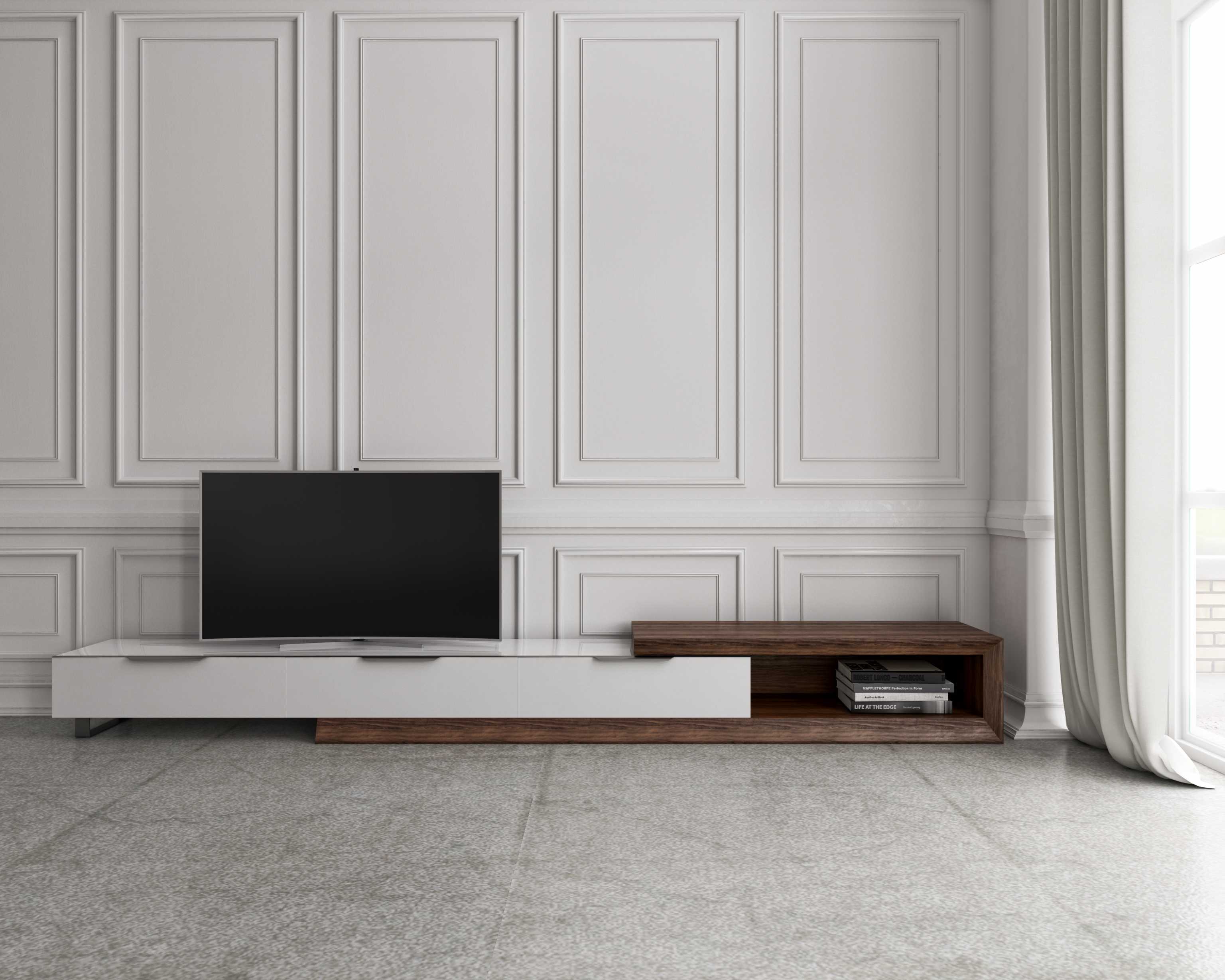 Winston Media Console | Mid Century Modern