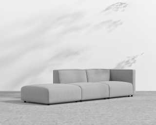 Arya Outdoor Modular Sofa with Open End | Rove Concepts