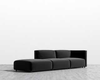 Arya Modular Sofa with Open End | Rove Concepts