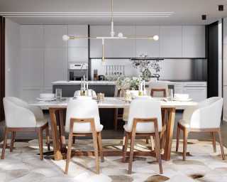 Evelyn Dining Table | Mid-Century Modern