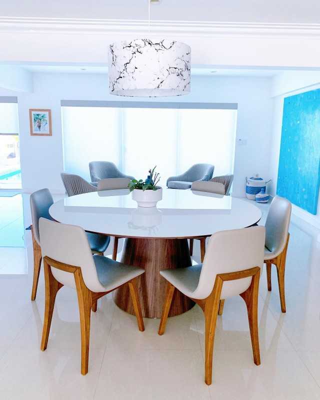 Winston Dining Table Round 63" | Mid Century Modern