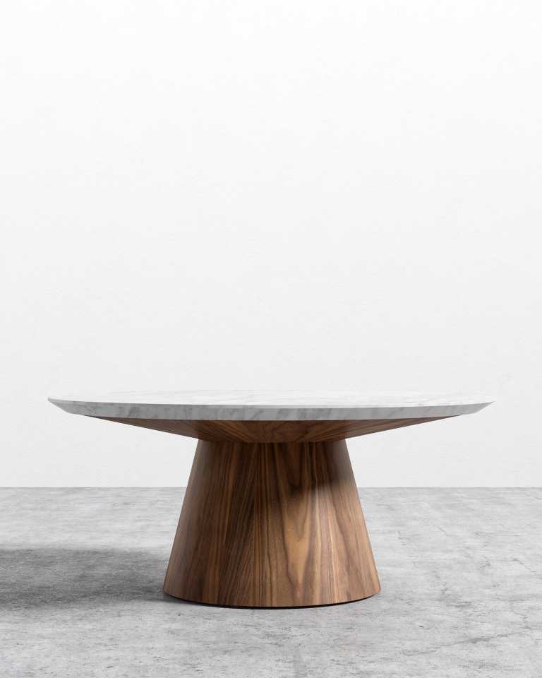 Winston Dining Table Round 63" | Mid Century Modern