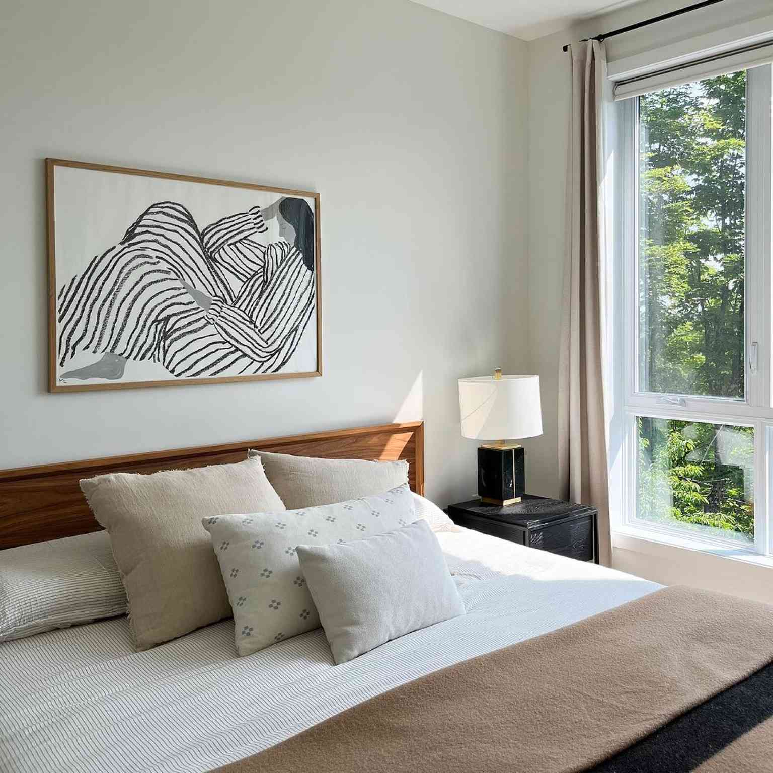 Asher Bed | Mid-Century Modern Bed | Rove Concepts