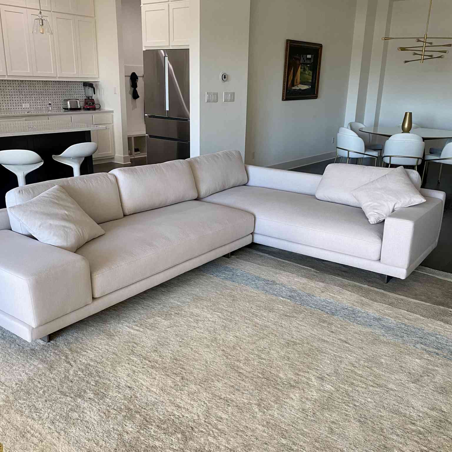 Dresden Armless Sofa with Armrest | Rove Concepts