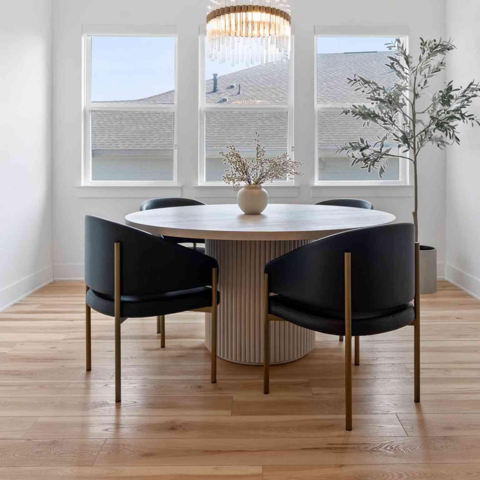 Modern Delve into the luxuriant charm of the Arco Outdoor Dining Table ...
