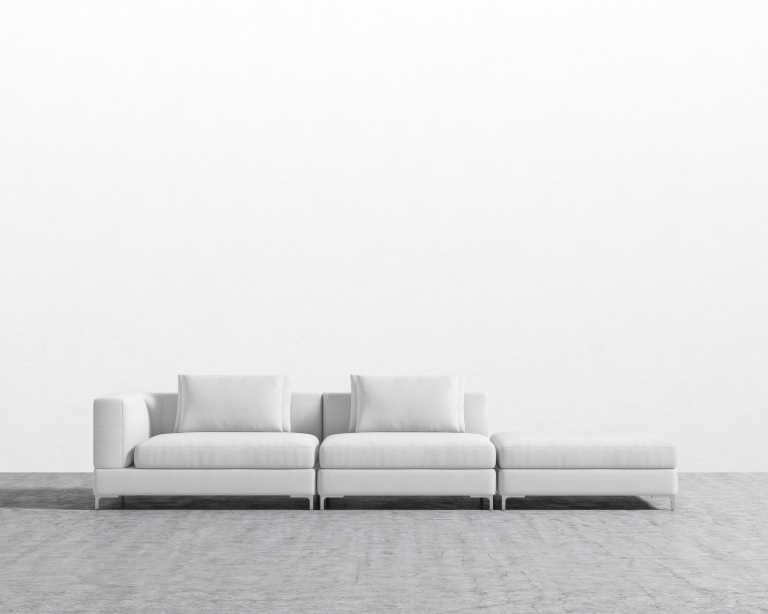Antonio Open End Sofa - Low Back | Rove Concepts