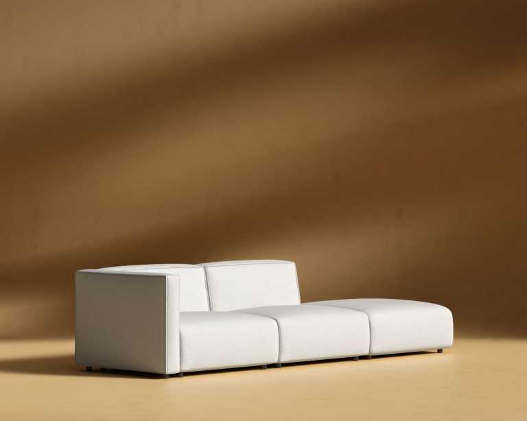 Arya Modular Sofa with Open End | Rove Concepts