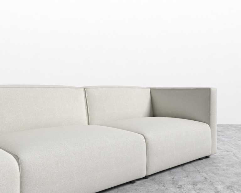 Arya Modular Sofa with Open End | Rove Concepts