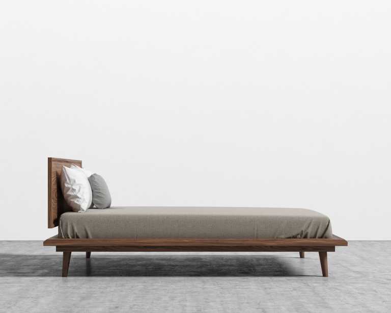Asher Bed | Mid-Century Modern Bed | Rove Concepts