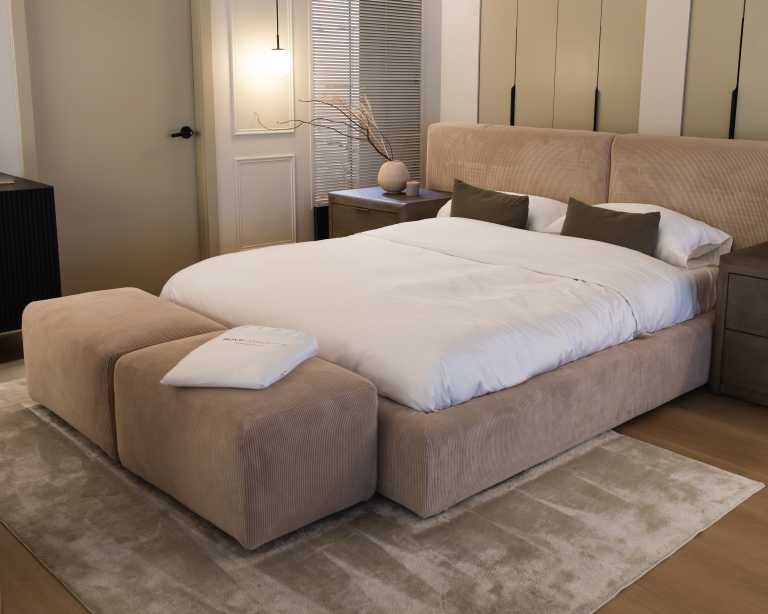 Kaye Bench | Modern Upholstered Bench | Bedroom Furniture Rove Concepts