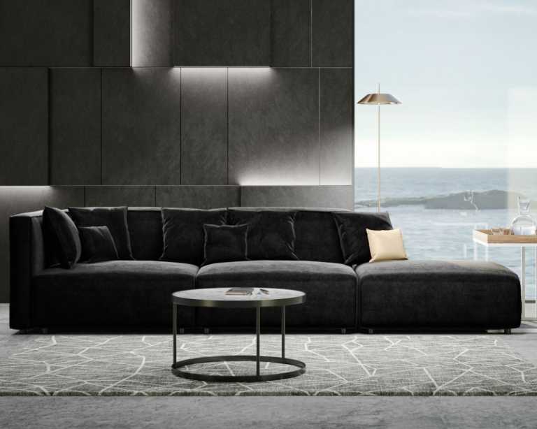 Arya Modular Sofa with Open End | Rove Concepts
